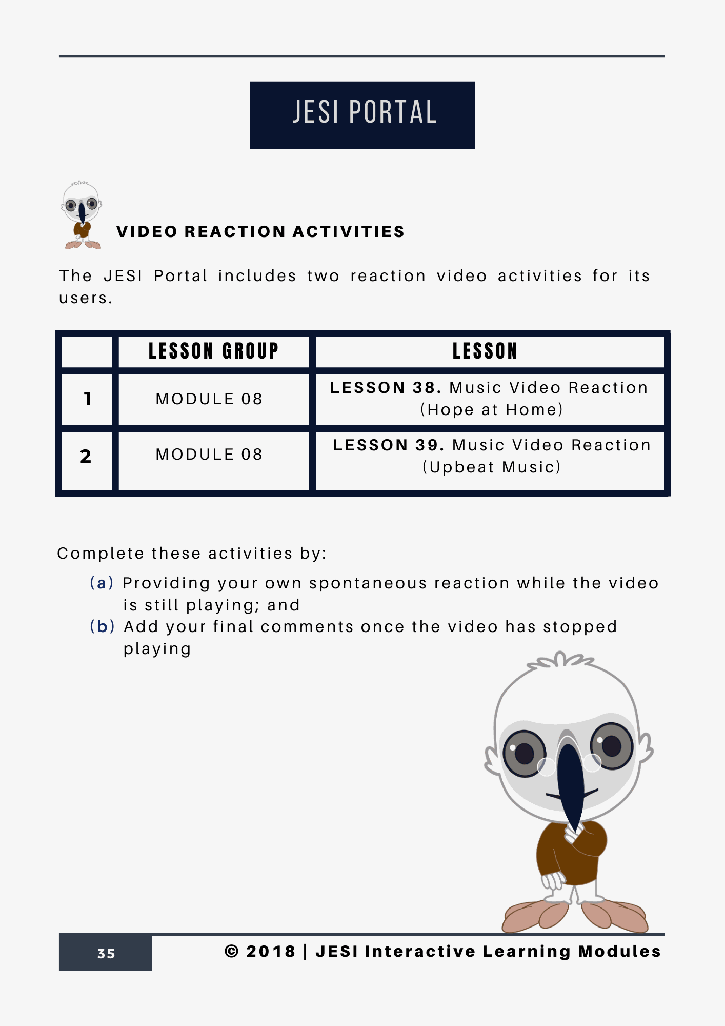 Student | JESI Interactive Learning Modules